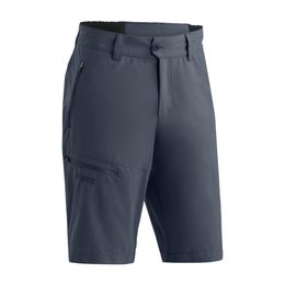 Maier Sports Herren Outdoorhose "Nil Short Loop", blau, Gr. 54, 55% Polyester, 45% Polyester (recycelt), Hosen, Herren Shorts, kurze Wanderhose,