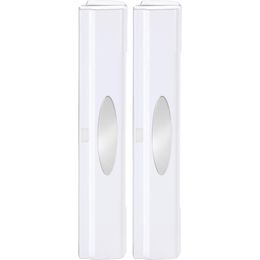 Wenko Folienspender "Modell Perfect-Cutter", B:38cm H:5,2cm L:6,7cm, bunt, K&uuml;chenrollenhalter, f&uuml;r Folienrollen bis 33 cm Breite, f&uuml;r Alufolien und
