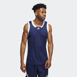 Herren Basketballtrikot "M ICON SQUAD J", blau, Gr. XXL, adidas Performance, clean, Obermaterial: 100% Polyester, Trikots