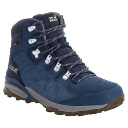 Jack Wolfskin Damen Wanderschuh "REFUGIO TEXAPORE MID W", Gr. 39,5dunkelblau, grau, Schuhe