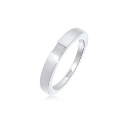 Elli Damen Siegelring "Bandring Siegelring Schmal 925 Silber", 52mm, Silber 925 (Sterlingsilber), 2,7mmsilber, Silber 925 (Sterlingsilber),