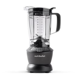 NUTRIBULLET Standmixer "Full Size Blender Combo NBF500DG, 1200 Watt, Dunkelgrau", B:16,8cm H:42,5cm T:16,8cm, grau, Zerkleinerer, 1,8 L Krug, Deckel