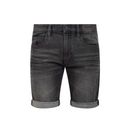 INDICODE Herren Jeansshorts "Jeansshorts IDQuentin", grau, Basic, Gr. M, unifarben, Web, Obermaterial: 98% Baumwolle CO. 2% Elasthan EL., Jeans