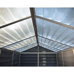 Ger&auml;tehaus, grau, PALRAM - CANOPIA, Aluminium, Kunststoff, Polycarbonat (PC), Garten, Ger&auml;teh&auml;user, "Skylight", mit lebenslang widerstandsf&auml;higen