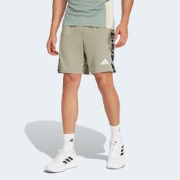 Herren Shorts "CAMO 3S SHORT", grün, Gr. S, adidas Performance, Obermaterial: 100% Polyester, Hosen