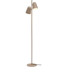 It'S About Romi IT'S ABOUT ROMI Stehlampe "SALAMANCA", 2, Ø 12cm H: 145cm, 1 Stk., beige, Wohnzimmer, Leuchten, Matt