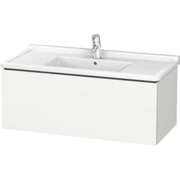 Duravit L-Cube Waschtisch-Unterschrank LC616601818 102 x 46,9 cm, wei&szlig; matt, 1 Auszug, wandh&auml;ngend
