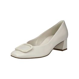 Högl HÖGL Damen Pumps "Högl Pumps Leder", Gr. 38,5, beige, Leder, Schuhe