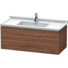 Duravit L-Cube Waschtisch-Unterschrank LC616602121 102 x 46,9 cm, nussbaum dunkel, 1 Auszug, wandh&auml;ngend