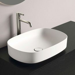 Ideal Standard Linda-X Aufsatzschale T4402V1 ohne &Uuml;berlauf, ohne Hahnloch, 550 x 380 x 155 mm, seidenwei&szlig;