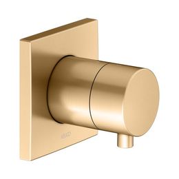 KEUCO IXMO Fertigmontageset 59556251002 Unterputz-2-Wege Umstellventil, eckig, messing geb&uuml;rstet