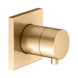 KEUCO IXMO Fertigmontageset 59548251002 Unterputz-3-Wege-Umstellventil, eckig, messing geb&uuml;rstet