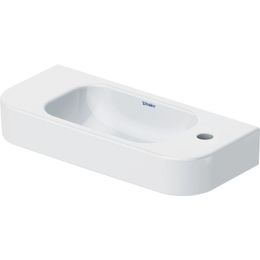 Duravit Happy D.2 Handwaschbecken 0711500008 mit Hahnloch rechts, weiss