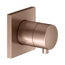 KEUCO IXMO Fertigmontageset 59548291002 Unterputz-3-Wege-Umstellventil, eckig, rotgold geb&uuml;rstet