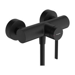 Hansgrohe Zesis S Einhebel-Duscharmatur 74621670 Aufputz, schwarz matt