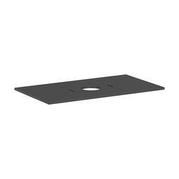 Hansgrohe Xilesa E Konsole 54276760 Ausschnitt mittig, ohne Hahnloch, 980 x 550 mm, schiefergrau matt