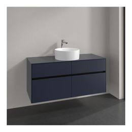 Villeroy & Boch Villeroy und Boch Collaro Waschtischunterschrank C04100VQ 120x54,8x50cm, Waschtisch mittig, marine blue