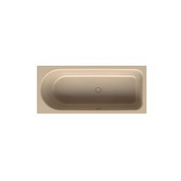 Bette BetteOcean Low-Line Badewanne 8831-003 bahamabeige, 160x70x38cm, Fu&szlig;ende rechts, &Uuml;berlauf vorne