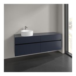 Villeroy & Boch Villeroy und Boch Collaro Waschtischunterschrank C05000VQ 160x54,8x50cm, Waschtisch links, marine blue