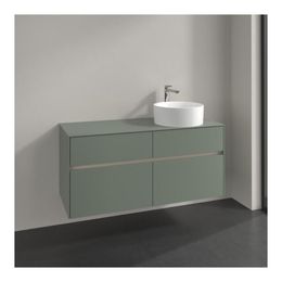 Villeroy & Boch Villeroy und Boch Collaro Waschtischunterschrank C04300AF 120x54,8x50cm, Waschtisch rechts, soft green