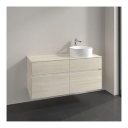 Villeroy & Boch Villeroy und Boch Collaro Waschtischunterschrank C04300AA 120x54,8x50cm, Waschtisch rechts, white oak