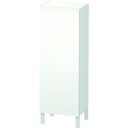 Duravit L-Cube Halbhochschrank LC1179L1818 50x36,3x132cm, T&uuml;r links, wei&szlig; matt
