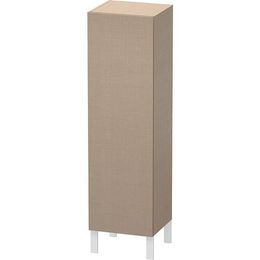 Duravit L-Cube Halbhochschrank LC1178L7575 40x36,3x132cm, T&uuml;r links, leinen