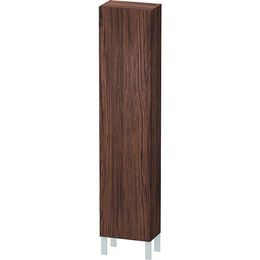Duravit L-Cube Hochschrank LC1170L2121 40x24,3x176cm, T&uuml;r links, nussbaum dunkel