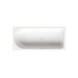Bette BetteOcean Low-Line Badewanne 8839-287 starwhite, 180x80x38cm, Fu&szlig;ende rechts, &Uuml;berlauf vorne