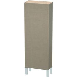 Duravit L-Cube Halbhochschrank LC1169R7575 50x24,3x132cm, T&uuml;r rechts, leinen