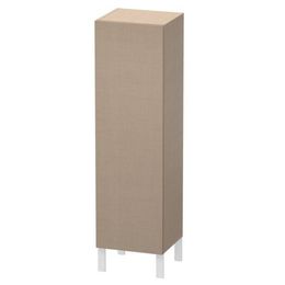Duravit L-Cube Halbhochschrank LC1178R7575 40x36,3x132cm, T&uuml;r rechts, leinen