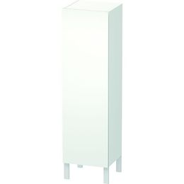 Duravit L-Cube Halbhochschrank LC1178L1818 40x36,3x132cm, T&uuml;r links, wei&szlig; matt
