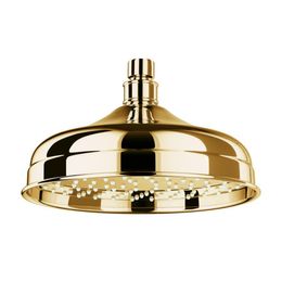 Kludi Adlon Kopfbrause 2751045 DN 15, vergoldet 23 kt, 200mm