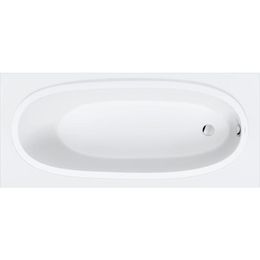 Duravit Balcoon Badewanne 700677030000000 170 x 75 cm, wei&szlig; matt, Einbauversion, 1 R&uuml;ckenschr&auml;ge