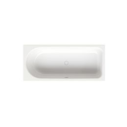 Bette BetteOcean Low-Line Badewanne 8835-287 starwhite, 170x75x38cm, Fu&szlig;ende rechts, &Uuml;berlauf vorne