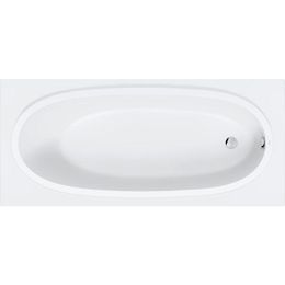 Duravit Balcoon Badewanne 700678030000000 180 x 80 cm, wei&szlig; matt, Einbauversion, 1 R&uuml;ckenschr&auml;ge