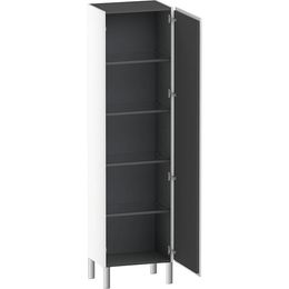 Duravit L-Cube Hochschrank LC1181R1818 50x36,3x176cm, T&uuml;r rechts, wei&szlig; matt