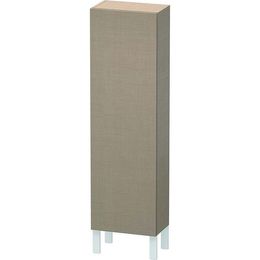 Duravit L-Cube Halbhochschrank LC1168L7575 40x24,3x132cm, T&uuml;r links, leinen