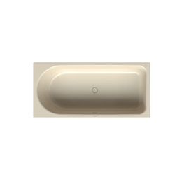 Bette BetteOcean Low-Line Badewanne 8837-006 jasmin, 170x80x38cm, Fu&szlig;ende rechts, &Uuml;berlauf vorne
