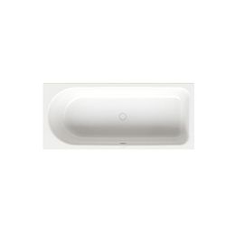 Bette BetteOcean Low-Line Badewanne 8835-440PLUS Glasur, snow, 170x75x38cm, Fu&szlig;ende rechts, &Uuml;berlauf vorne