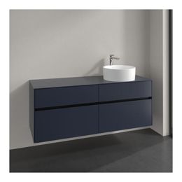 Villeroy & Boch Villeroy und Boch Collaro Waschtischunterschrank C04700VQ 140x54,8x50cm, Waschtisch rechts, marine blue