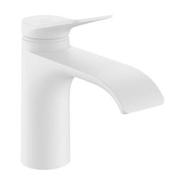 Hansgrohe Vivenis 80 CoolStart Waschtischmischer 75014700 Zugstangen-Ablaufgarnitur, matt wei&szlig;