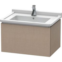 Duravit L-Cube Waschtisch-Unterschrank LC616407575 67 x 46,9 cm, leinen, 1 Auszug, wandh&auml;ngend