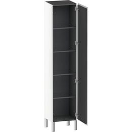 Duravit L-Cube Hochschrank LC1180R1818 40x36,3x176cm, T&uuml;r rechts, wei&szlig; matt