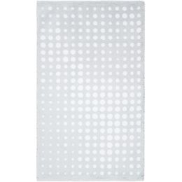 Badematte Egeria, H:10mm, grau, Baumwolle, Badematten, "DOT"