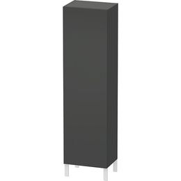 Duravit L-Cube Hochschrank LC1181R4949 50x36,3x176cm, T&uuml;r rechts, graphit matt