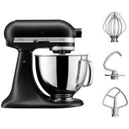 KitchenAid Küchenmaschine "5KSM125EER", B:24cm H:36cm T:37cm, schwarz, Küchenmaschinen