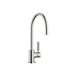 Dornbracht Tara Classic Sp&uuml;ltisch-Einhebelmischer 33815888-06 Griffhebel rechts, Ausladung 235 mm, platin matt