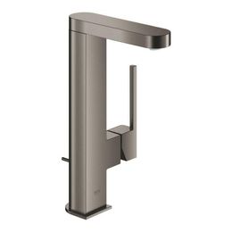Grohe Plus Waschtisch-Einhebelmischer 23851AL3 L-Size, schwenkbarer Auslauf 90Grad, hard graphite geb&uuml;rstet