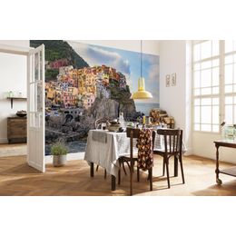Komar Fototapete "Vlies - Cinque Terre - Gr&ouml;&szlig;e 368 x 248 cm", B/L: 3,68mm x 2,48mm, Rollen:, bunt, Schlafzimmer, Tapeten, Wohnzimmer, Schlafzimmer